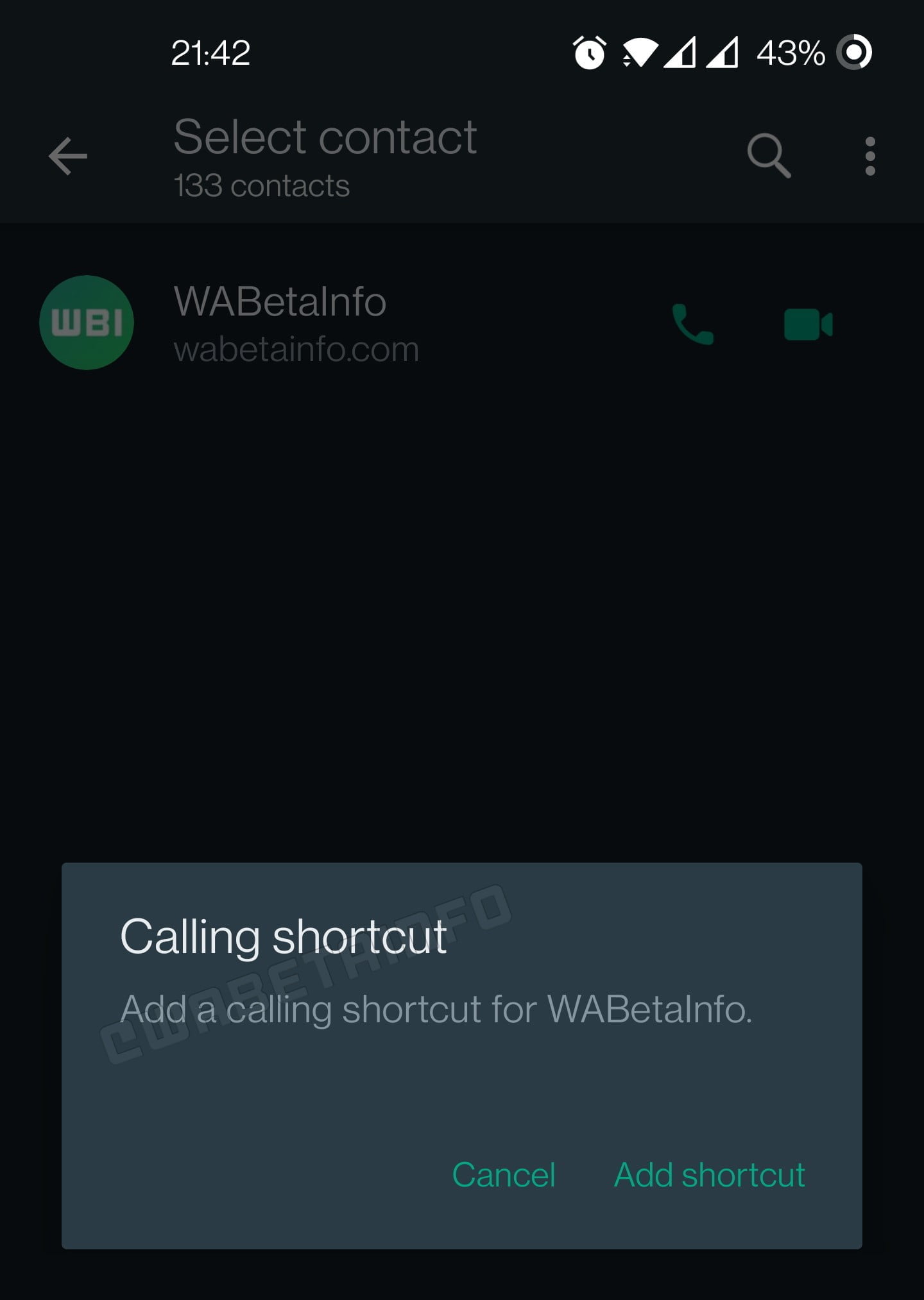 WhatsApp working on Calling shortcut, Pinned messages features WhatsApp working on Calling shortcut, Pinned messages features
